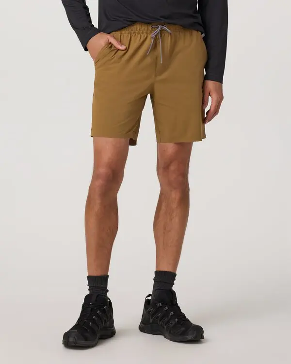 Vuori Grafton 7" Shorts - Rum