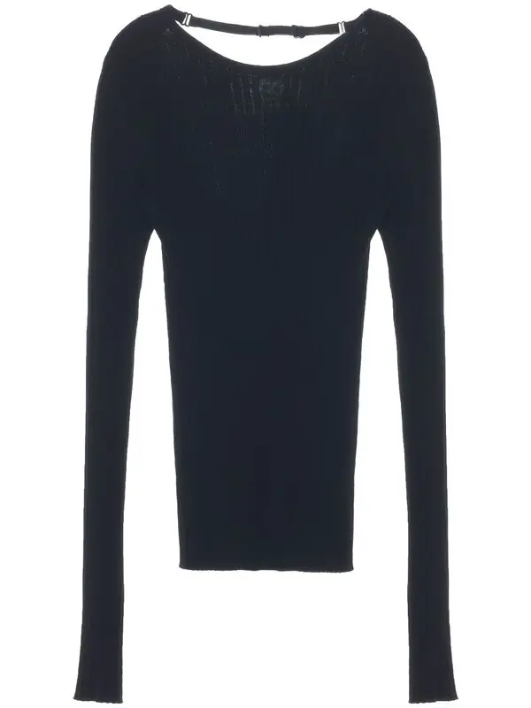 COURREGES Strap-detail Top