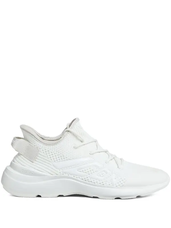 Dsquared2 Embossed Logo Sneakers - White