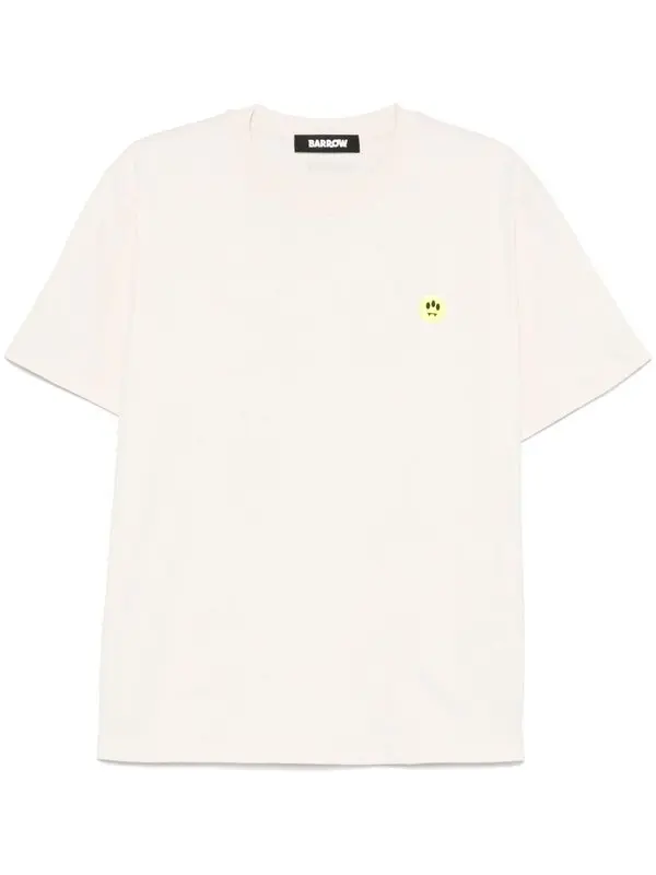 BARROW Iconic Smile T-shirt - Neutrals
