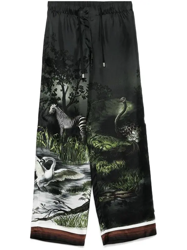 Attico Printed Trousers