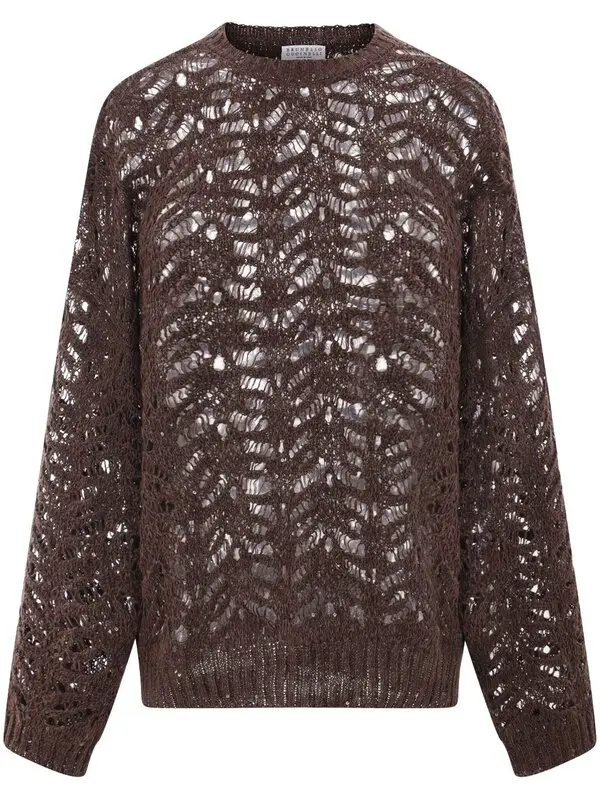 Brunello Cucinelli Sequin-embellished Sweater