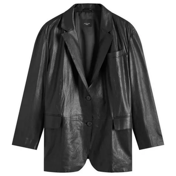 WEEKEND BY MAX MARA Marat Leather Jacket
