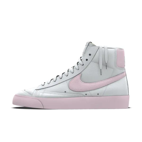 Nike Blazer Mid '77 You Custom Shoes White Editorialist