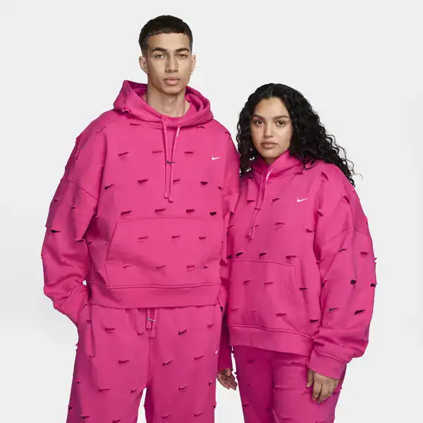 Nike X Jacquemus Swoosh Hoodie - Pink | Editorialist