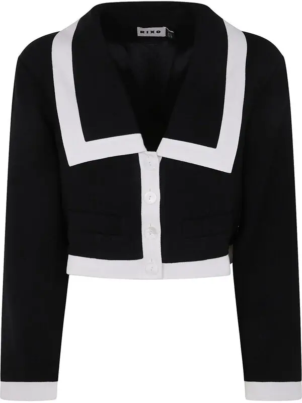 Rixo Stripe-detailing Jacket