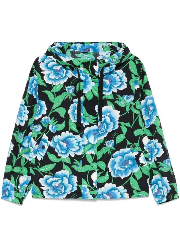 Kenzo Peonies-print Windbreaker