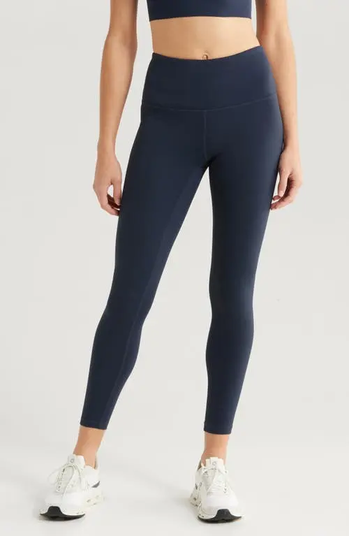 Zella Live In High Waist 7/8 Leggings - Navy Sapphire