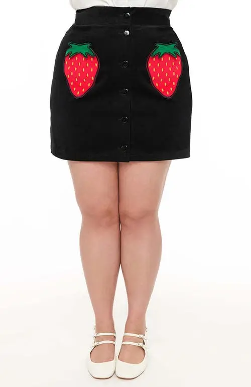 SMAK PARLOUR Kitsch Pocket Mini Skirt