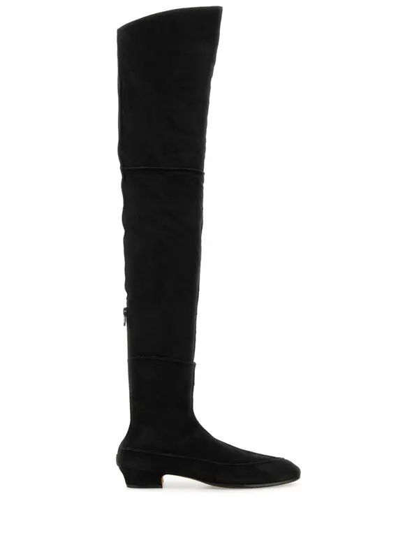 THE ROW Awar 25 Over-the-knee Boots - Black