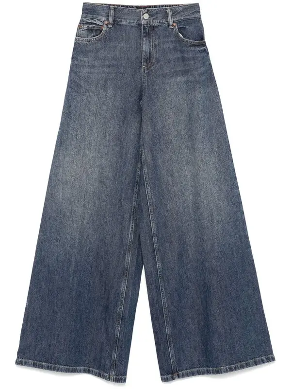 Alice + Olivia Branson Wide-leg Jeans