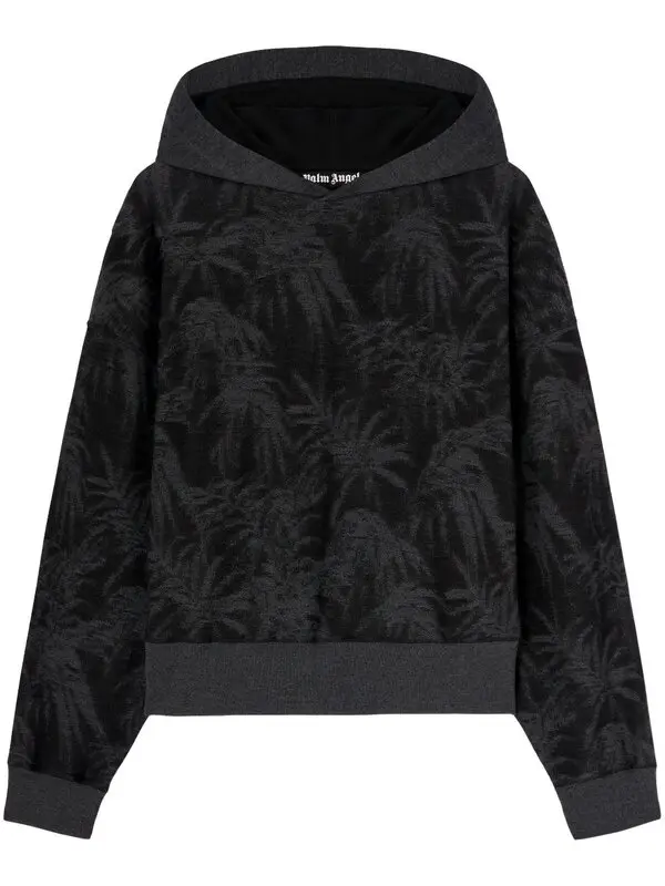 Palm Angels Curved-logo Hoodie