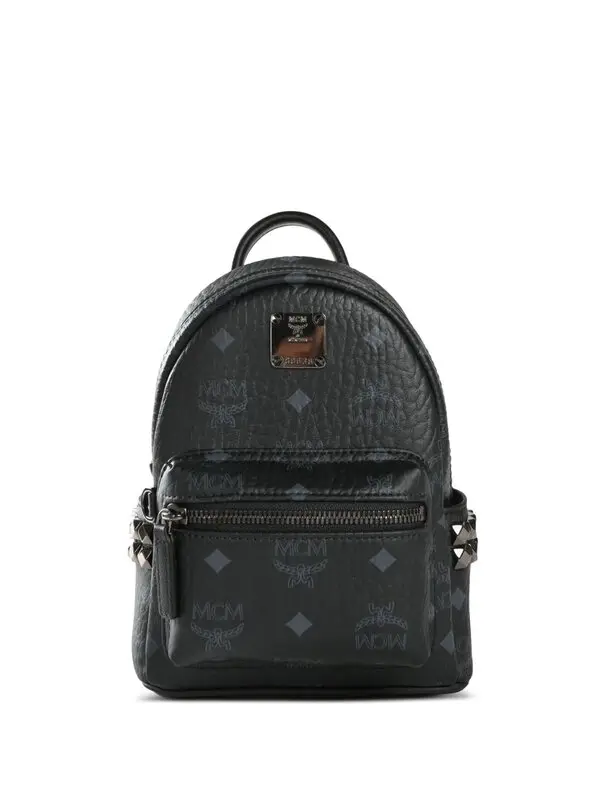 Shiny Mcm Mini Backpack NWT Authentic MCM Dieter Monogrammed Two