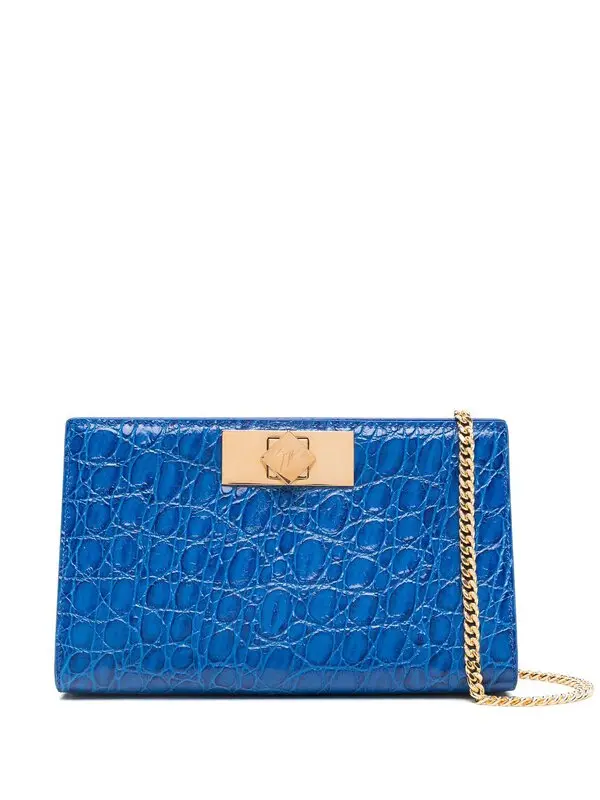 GIUSEPPE ZANOTTI Annhita Clutch - Blue