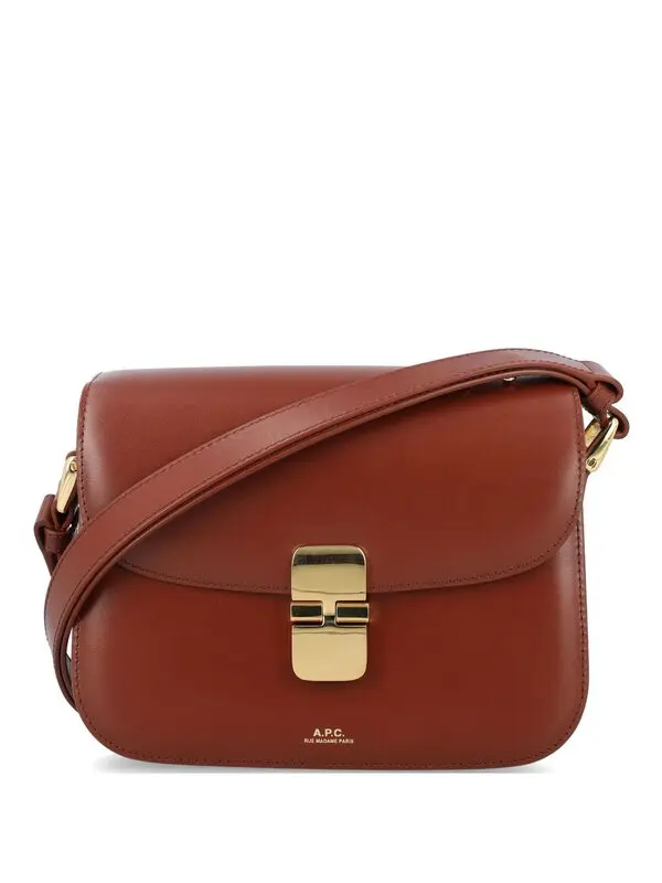 A.p.c. Small Grace Crossbody Bag - Brown