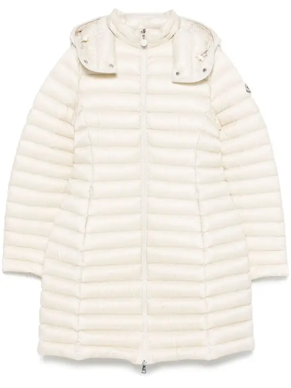 Moncler Puffer Coat - Neutrals