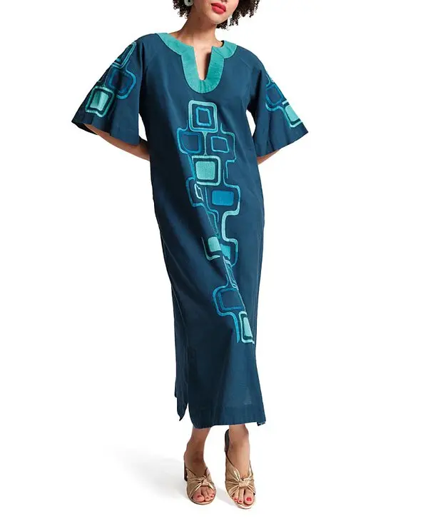 FRANCES VALENTINE Caftan Maxi Dress
