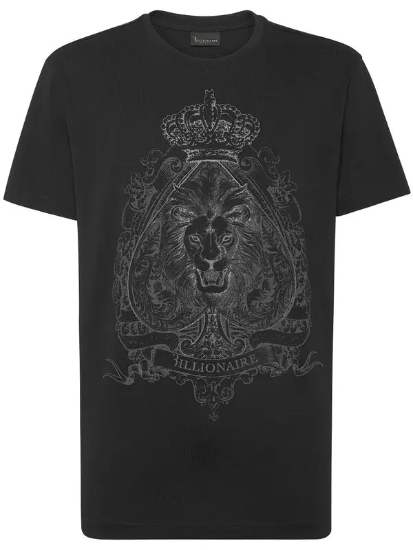 BILLIONAIRE Logo-print T-shirt - Black