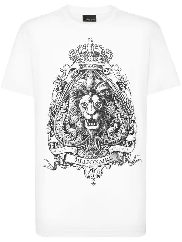 BILLIONAIRE Logo-print T-shirt - White