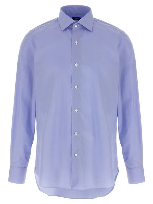 FINAMORE 1925 Napoli' Shirt - Blue