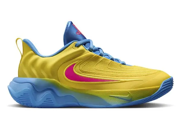 Nike Giannis Immortality 4 Sneakers - Lightning/university Blue/hyper Pink
