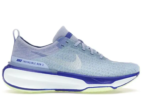 Nike Invincible Run 3 Sneakers - Aluminum/racer Blue/barely Volt