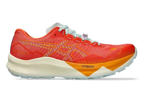 Asics Fujispeed 3in Sneaker - Nova Orange/pure Aqua