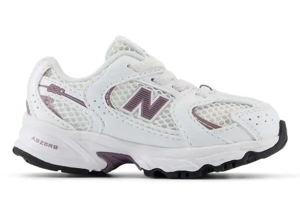 NEW BALANCE 530 Lace-up Sneakers - White/dark Ice Wine