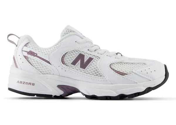 NEW BALANCE 530 Lace-up Sneakers - White/dark Ice Wine