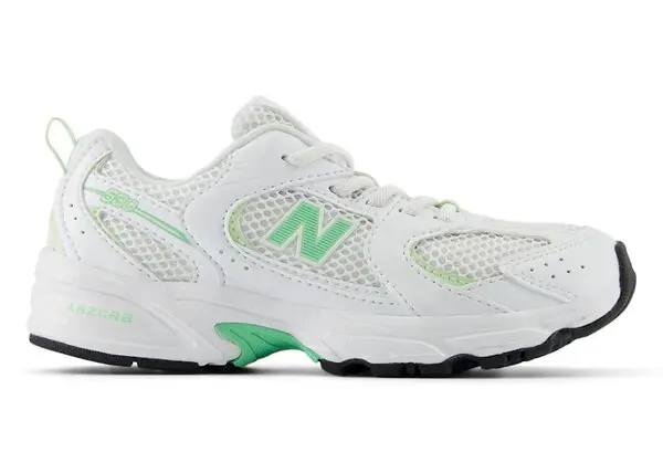 NEW BALANCE 530 Bungee Lace Sneakers - White/melon Water