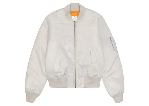 StÜssy Built Reversible Bomber Jacket - Grey
