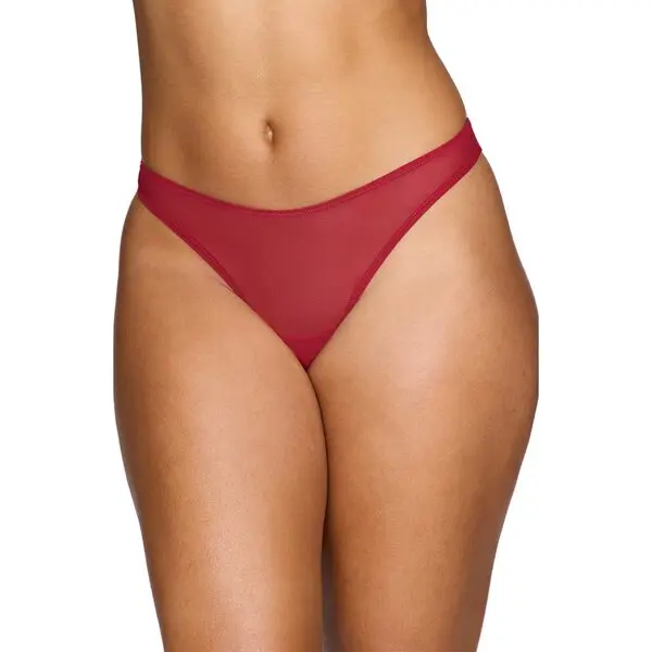 CUUP The Mesh Thong - Scarlet
