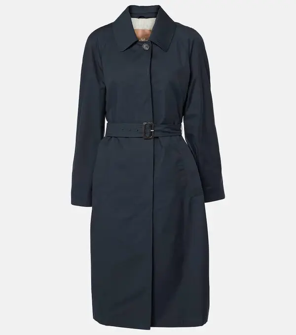 Max Mara Orleans Cotton-blend Twill Coat