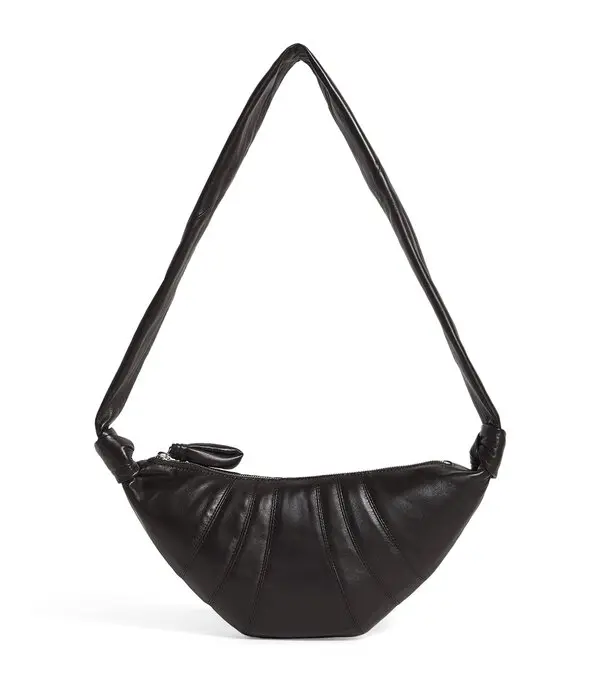 LEMAIRE Small Croissant Bag - Brown