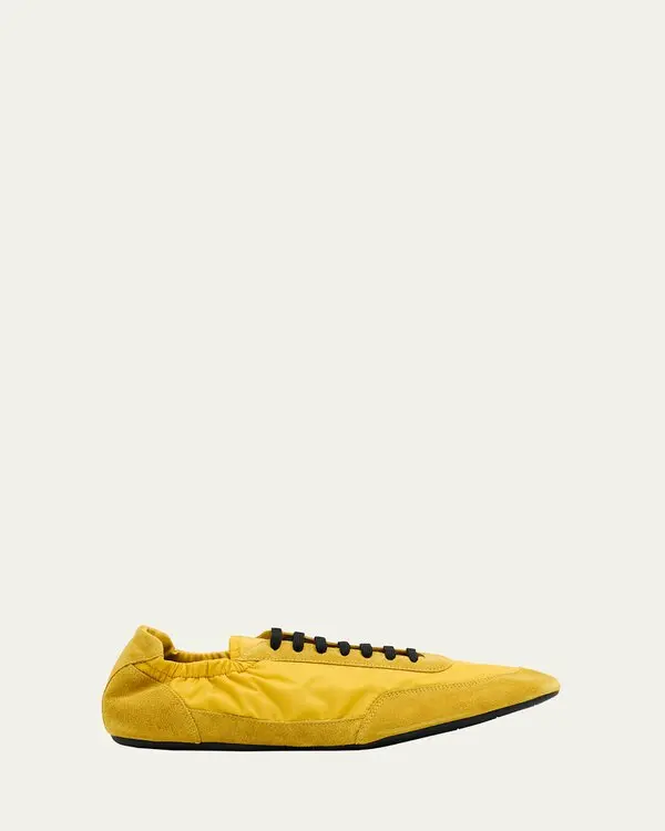 Prada Collapse Low-top Sneakers - Yellow Topaz