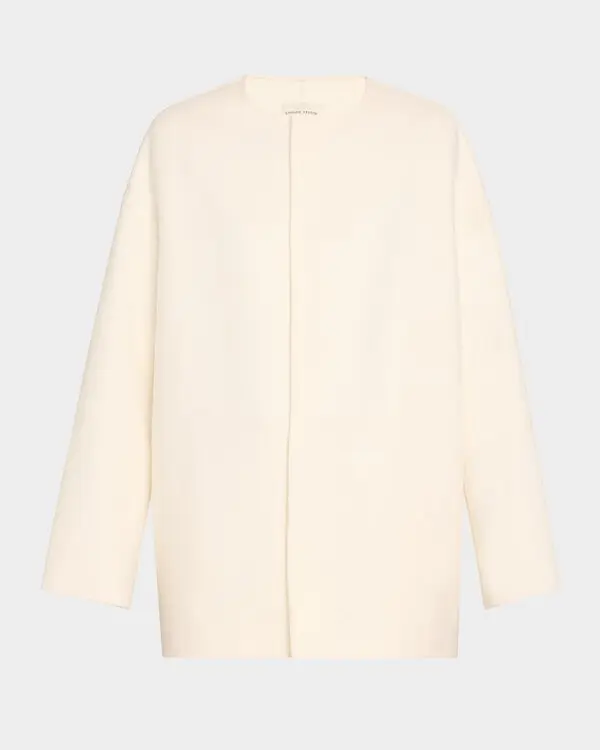 Loulou De Saison Loulou Studio Gio Wool-cashmere Knit Coat