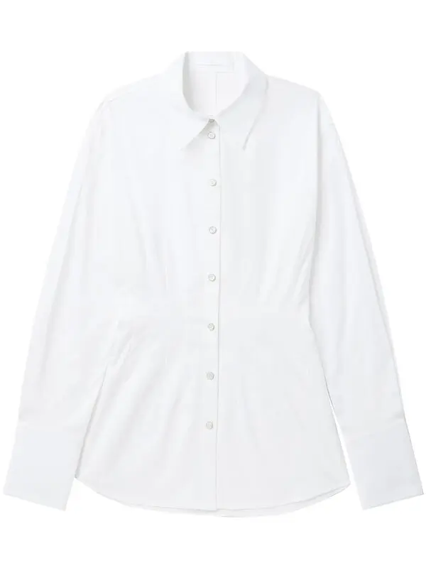 Helmut Lang Fitted-waist Shirt - White