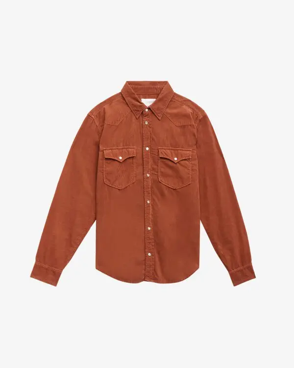 Isabel Marant Vasco Shirt - Orange