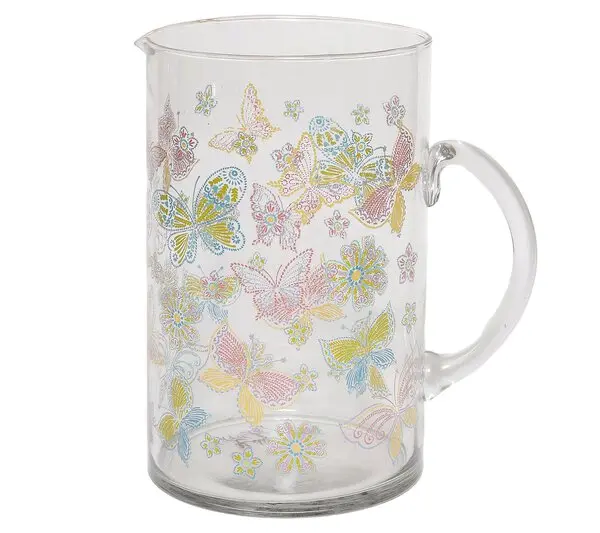 TEMP-TATIONS As Is Seasonal 2.5 Quart Glasspitcher
