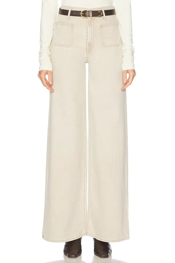 MOTHER The Patch Pocket Under Cover Sneak Jeans - Twice As Nice