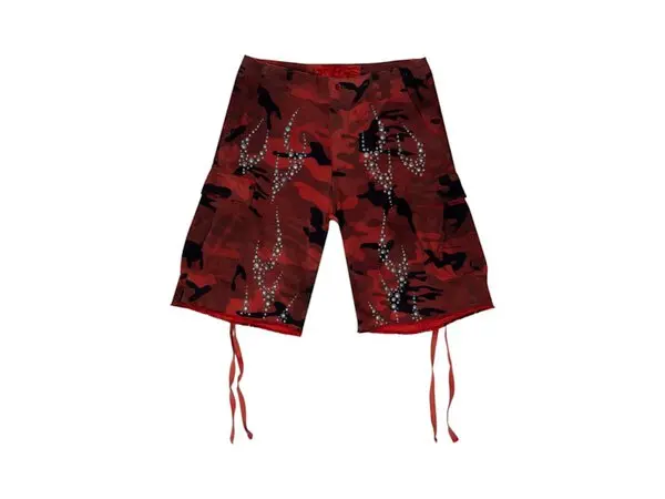 HELLSTAR Studded Cargo Shorts
