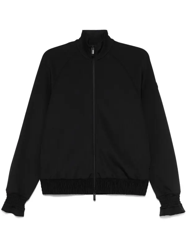 Moncler Zip-up Cardigan - Black