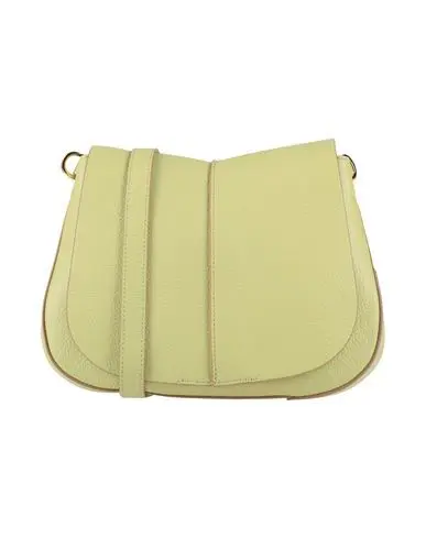 GIANNI CHIARINI Leather Saddle Crossbody Bag - Green
