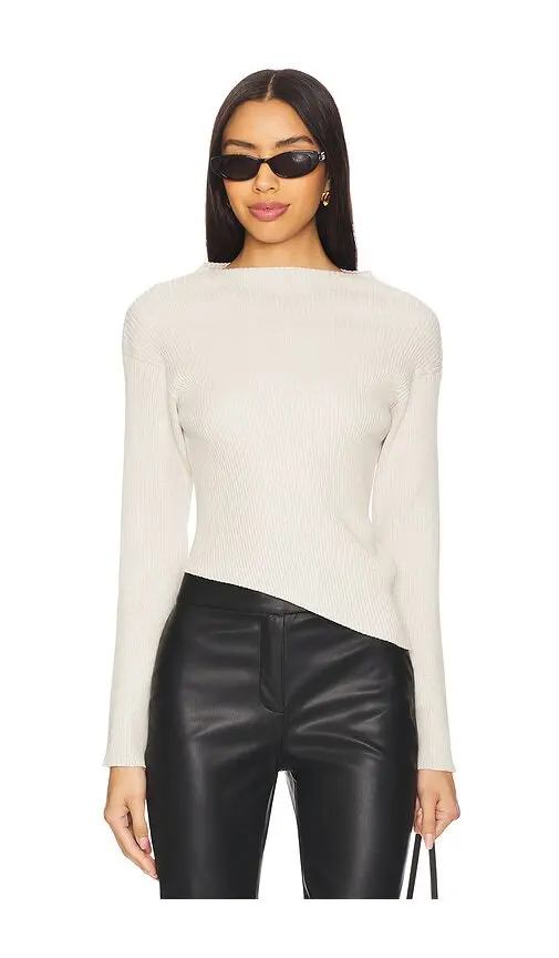 Astr The Label Essary Cotton Sweater