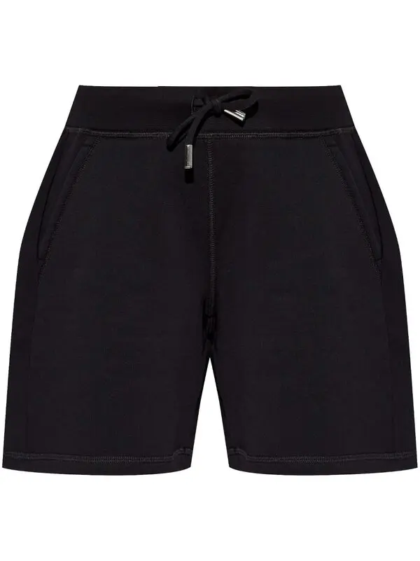 Dsquared2 Printed Track Shorts - Black