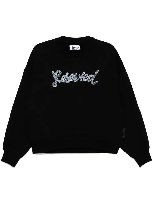 Izzue Reserved Sweatshirt - Black