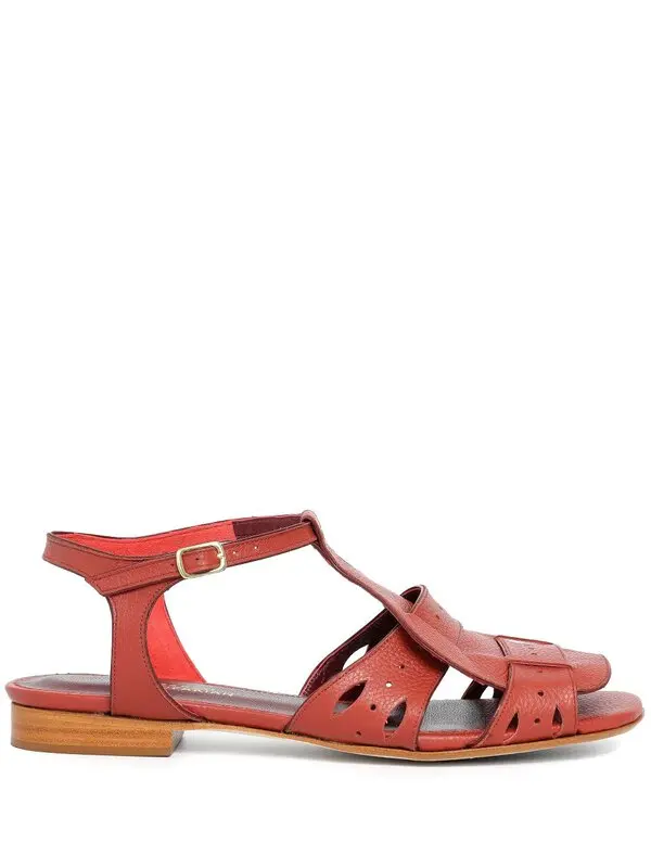 STUDIO CHOFAKIAN Miller Sandals - Red