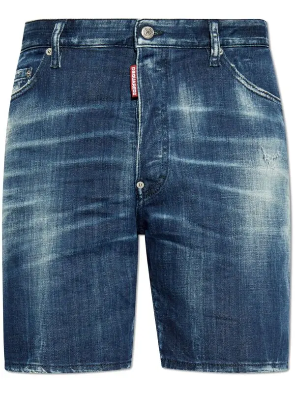 Dsquared2 Denim Shorts - Blue