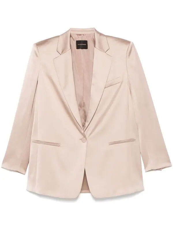 Andamane Satined Blazer - Neutrals