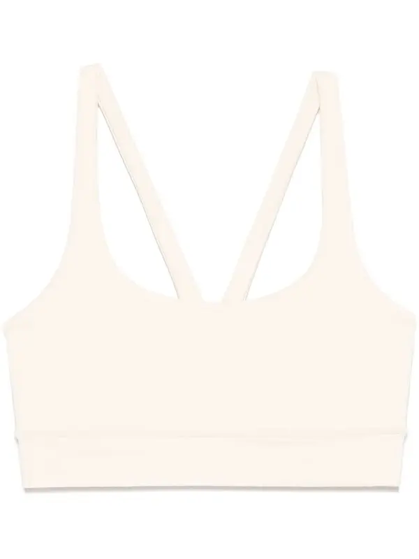 Sporty & Rich Runner Active Sports Bra - Neutrals | Editorialist